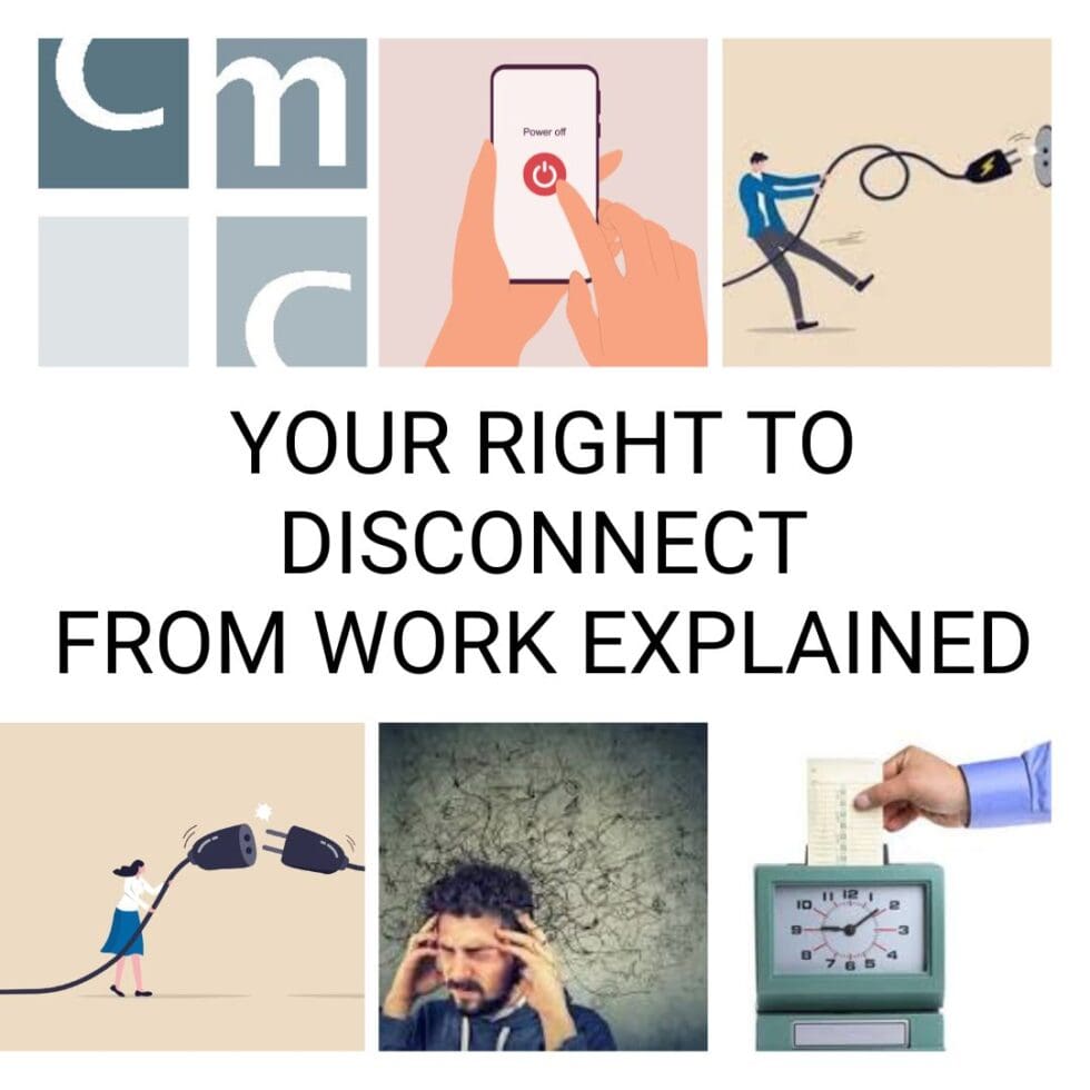 Your Right to Disconnect from Work Explained | CMCox
